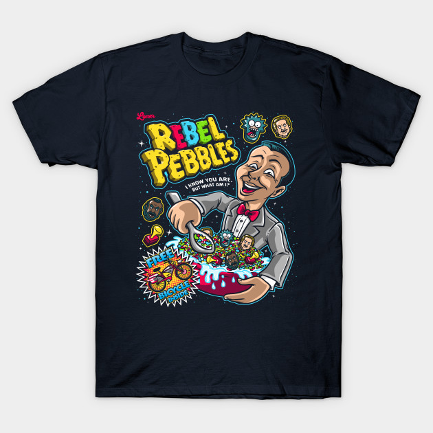 Rebel Pebbles - Pee-wee Herman T-Shirt - The Shirt List