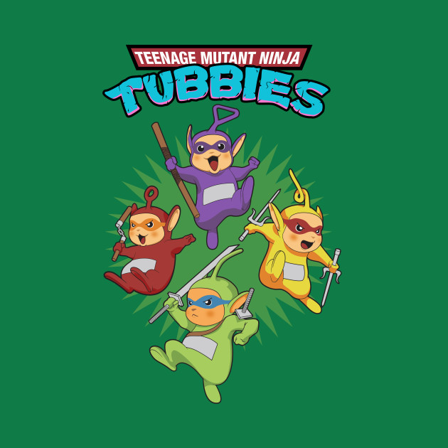 Teenage Mutant Ninja Tubbies - Teletubbies T-Shirt - The Shirt List