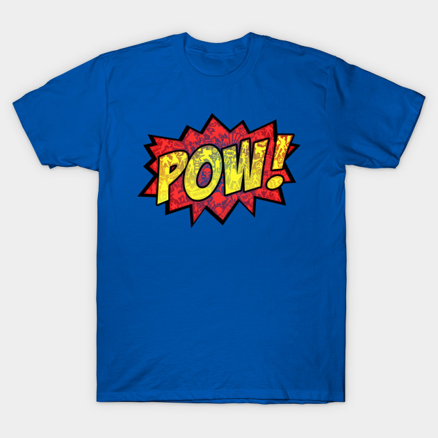 Pow! - Comic Book T-Shirt by TheHookShot - The Shirt List