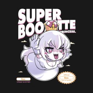 Super Boo Princess - Boosette T-Shirt - The Shirt List