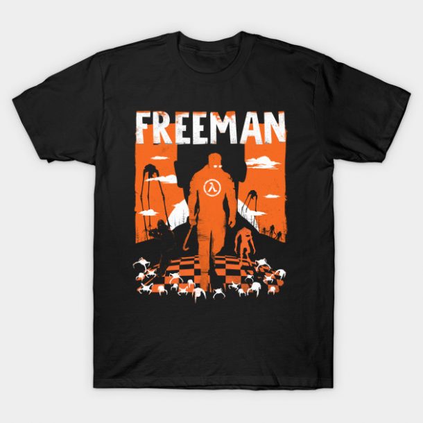 The Freeman - Half-Life T-Shirt by Rocketman - The Shirt List