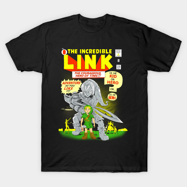 The Incredible Link - Legend of Zelda T-Shirt - The Shirt List