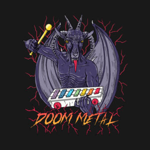 DOOM METAL T-Shirt by Hillary White aka wytrab8 - The Shirt List