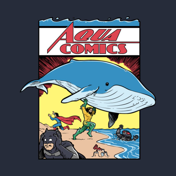 Aqua Comics Issue 1 - Aquaman T-Shirt - The Shirt List