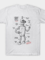 Bender Project - Futurama Bender T-Shirt - The Shirt List