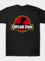 Offline Dinosaur T-Shirt by Piercek25. - The Shirt List