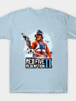 Red Five redemption - Luke Skywalker T-Shirt - The Shirt List