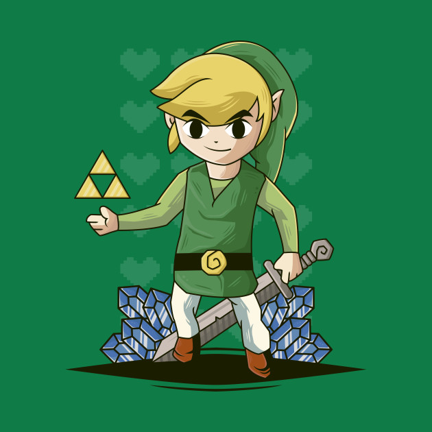 The Legend of Zelda: Wind Waker - Legend of Zelda T-Shirt - The Shirt List