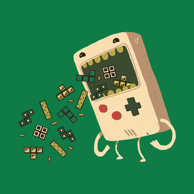 Pixel Puke - Nintendo Game Boy T-Shirt - The Shirt List