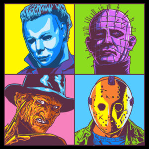 Scary Pop Horror - Horror Movie Mashup T-Shirt - The Shirt List