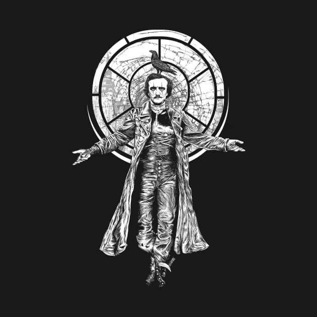 Edgar Allan Crow - Edgar Allan Poe T-Shirt - The Shirt List