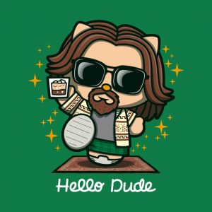 Hello Dude - The Big Lebowski T-Shirt - The Shirt List