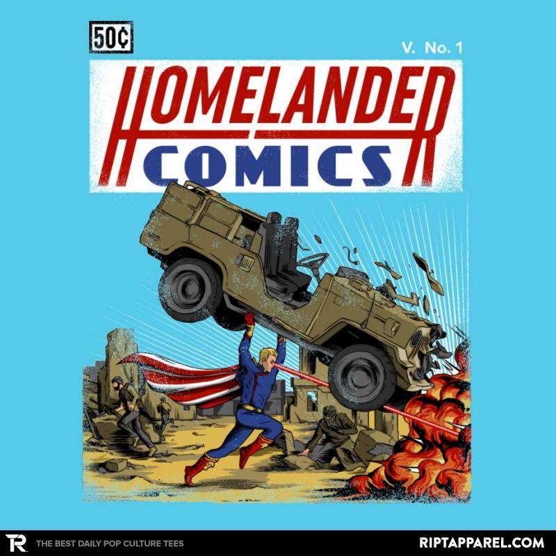 LASER EYES COMICS - Homelander T-Shirt - The Shirt List