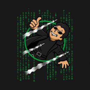 Vault Neo - The Matrix T-Shirt by Boggs Nicolas - The Shirt List