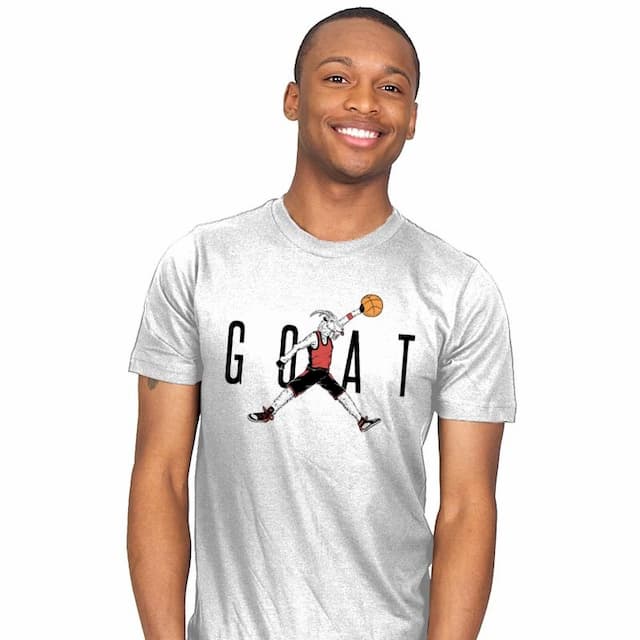 AIR G.O.A.T. T-Shirt by Vincent Trinidad - The Shirt List