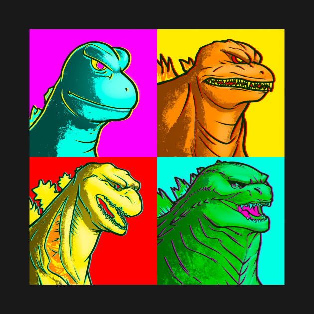 Popzilla! - Godzilla T-Shirt by Juanotron - The Shirt List