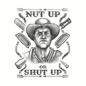 Nut Up or Shut Up - Zombieland T-Shirt - The Shirt List