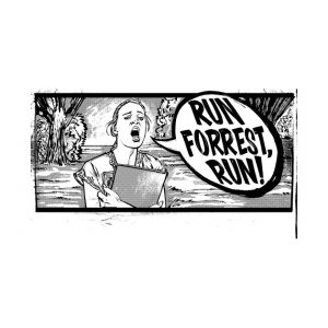 RUN FORREST, RUN! - Forrest Gump T-Shirt - The Shirt List