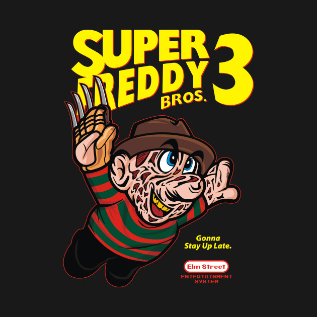 SUPER FREDDY - Freddy Krueger T-Shirt - The Shirt List