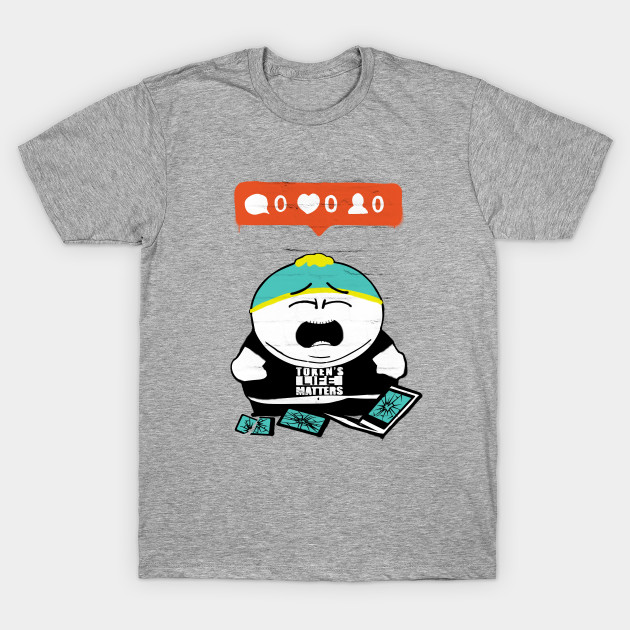 Cartman cry - South Park T-Shirt by Vitaliy Klimenko - The Shirt List