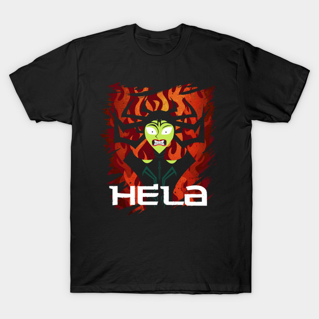 HELA - Marvel Comics Supervillain T-Shirt - The Shirt List