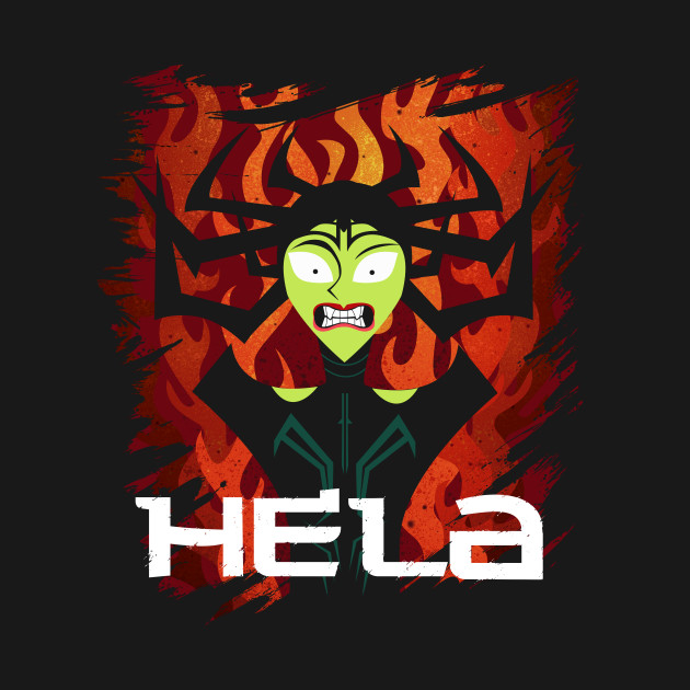 HELA - Marvel Comics Supervillain T-Shirt - The Shirt List