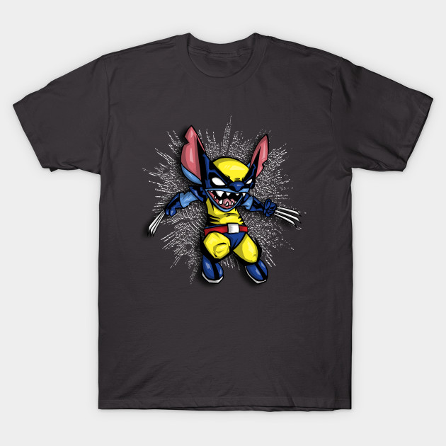 Stitcherine - Wolverine/Stitch T-Shirt - The Shirt List