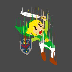 Liquid Link - Legend of Zelda T-Shirt - The Shirt List