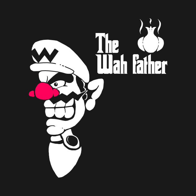 The Wah Father - Super Mario Bros Wario T-Shirt - The Shirt List