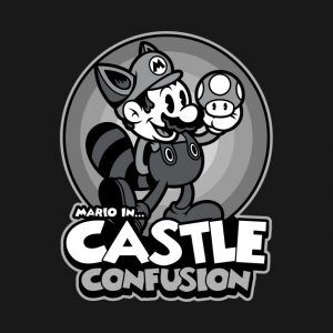 Castle Confusion - Super Mario Bros T-Shirt - The Shirt List