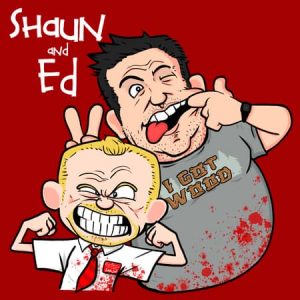 Shaun & Ed - Shaun of the Dead T-Shirt - The Shirt List