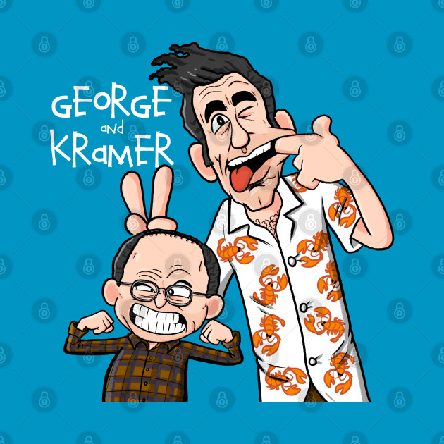 George and Kramer - Seinfeld T-Shirt - The Shirt List