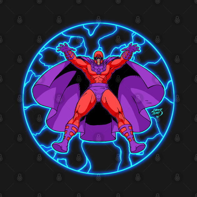 Magnetic Field Dark - Magneto T-Shirt - The Shirt List