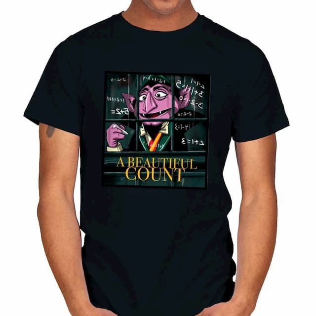 A BEAUTIFUL COUNT - Count von Count T-Shirt - The Shirt List