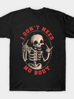 Stuck in the 80s' - Skeleton Walkman T-Shirt - The Shirt List