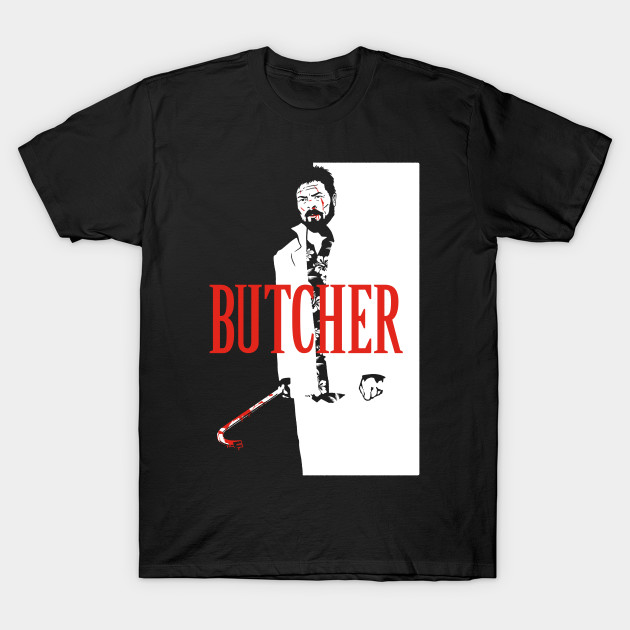 Butcher Scarface - Billy Butcher T-Shirt - The Shirt List