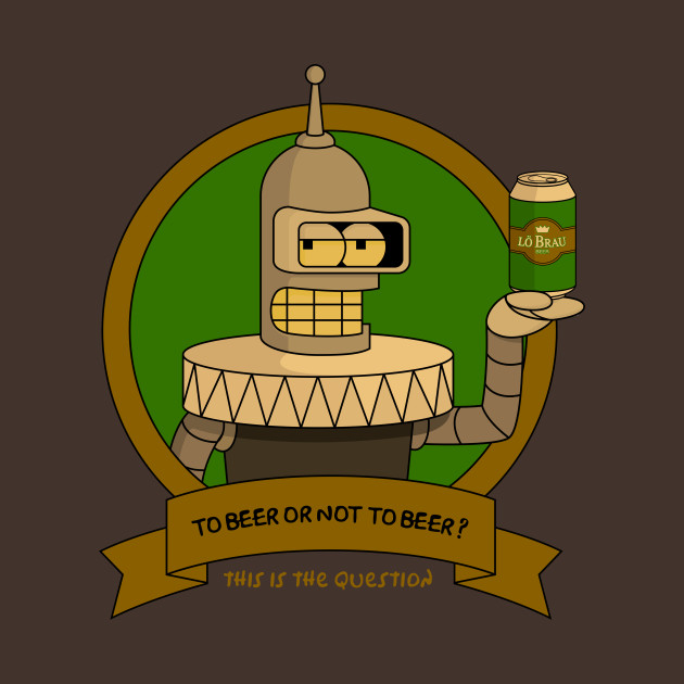 Futurama Bender Beer