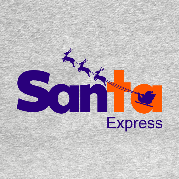 Santa Express - Santa Claus T-Shirt - The Shirt List
