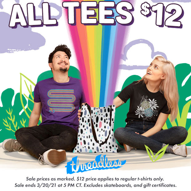 Threadless Coupons, Discounts, and Sales - The Shirt List