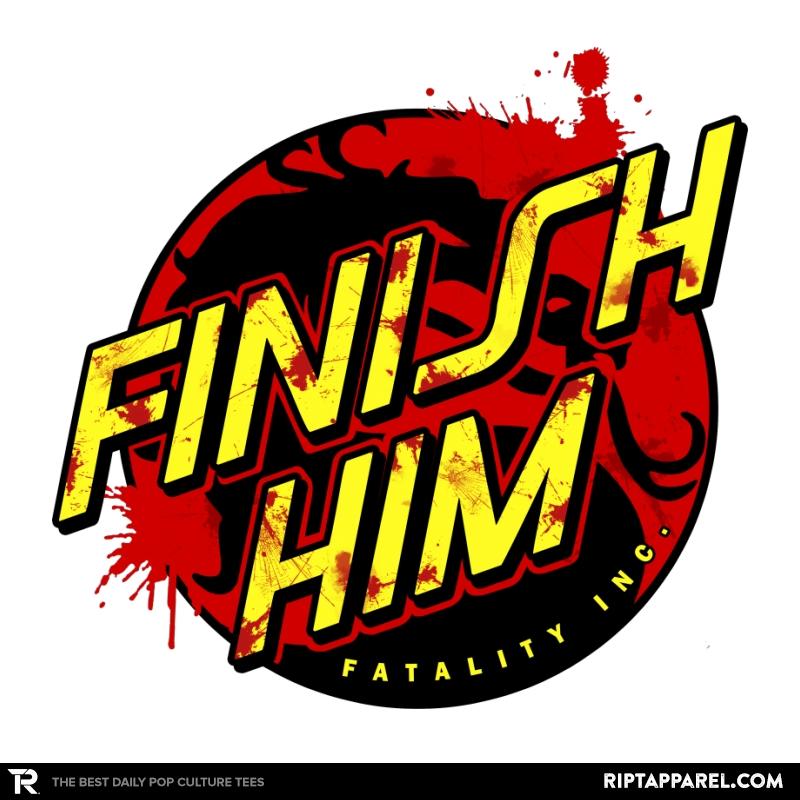 FINISH HIM! - Mortal Kombat T-Shirt - The Shirt List