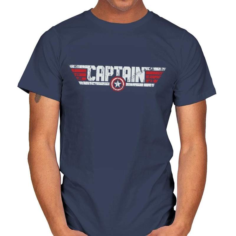 TOP CAPTAIN - Captain America T-Shirt - The Shirt List