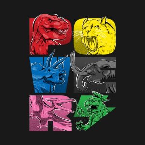 POWER! - Mighty Morphin Power Rangers T-Shirt - The Shirt List