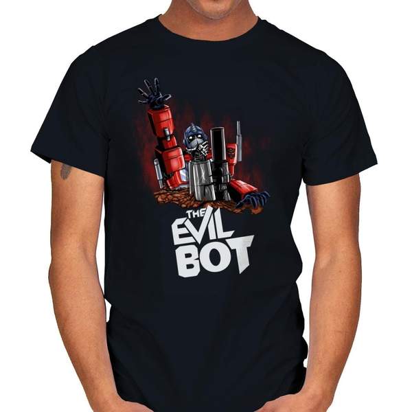 THE EVIL BOT - Optimus Prime T-Shirt - The Shirt List