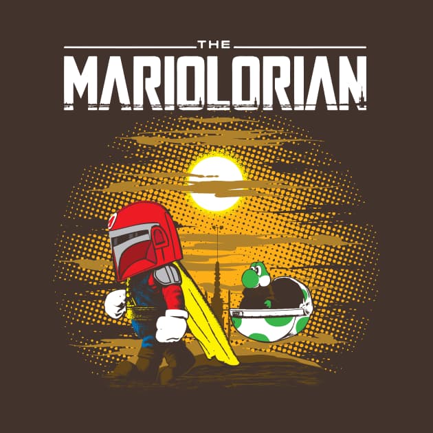 The Mariolorian -Super Mario Bros T-Shirt - The Shirt List