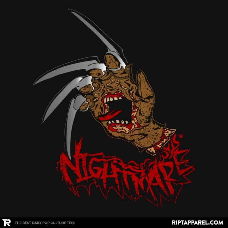 NIGHTMARE HAND - Freddy Krueger T-Shirt - The Shirt List