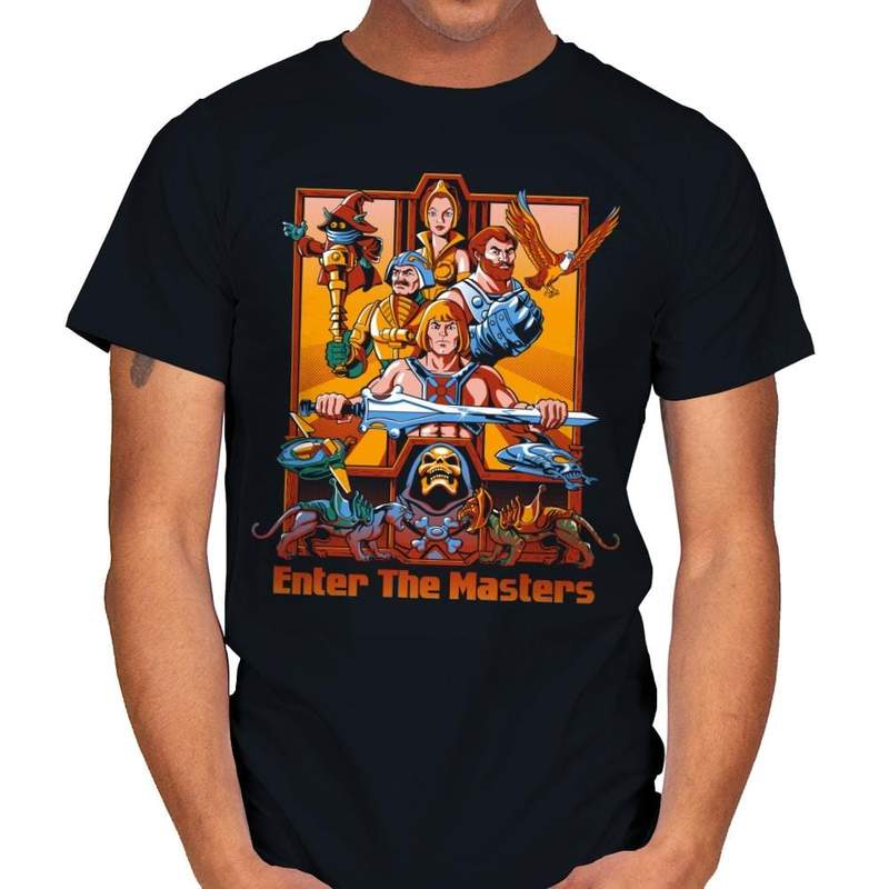 ENTER THE MASTERS - Masters of the Universe T-Shirt - The Shirt List
