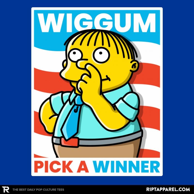 PICK A WINNER - Ralph Wiggum T-Shirt - The Shirt List