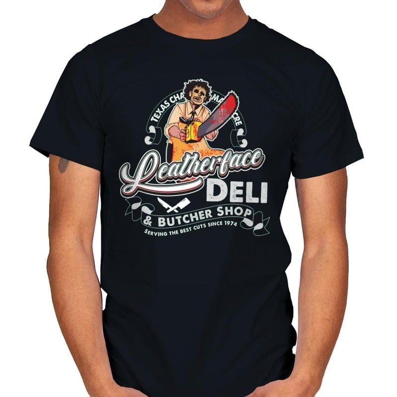 LEATHERFACE DELI AND BUTCHER SHOP T-Shirt - The Shirt List