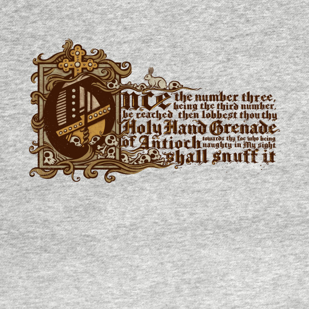 The Number Three - Monty Python T-Shirt - The Shirt List