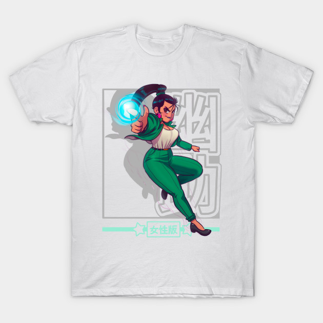 Yusuke - Female Version - Yu Yu Hakusho T-Shirt - The Shirt List